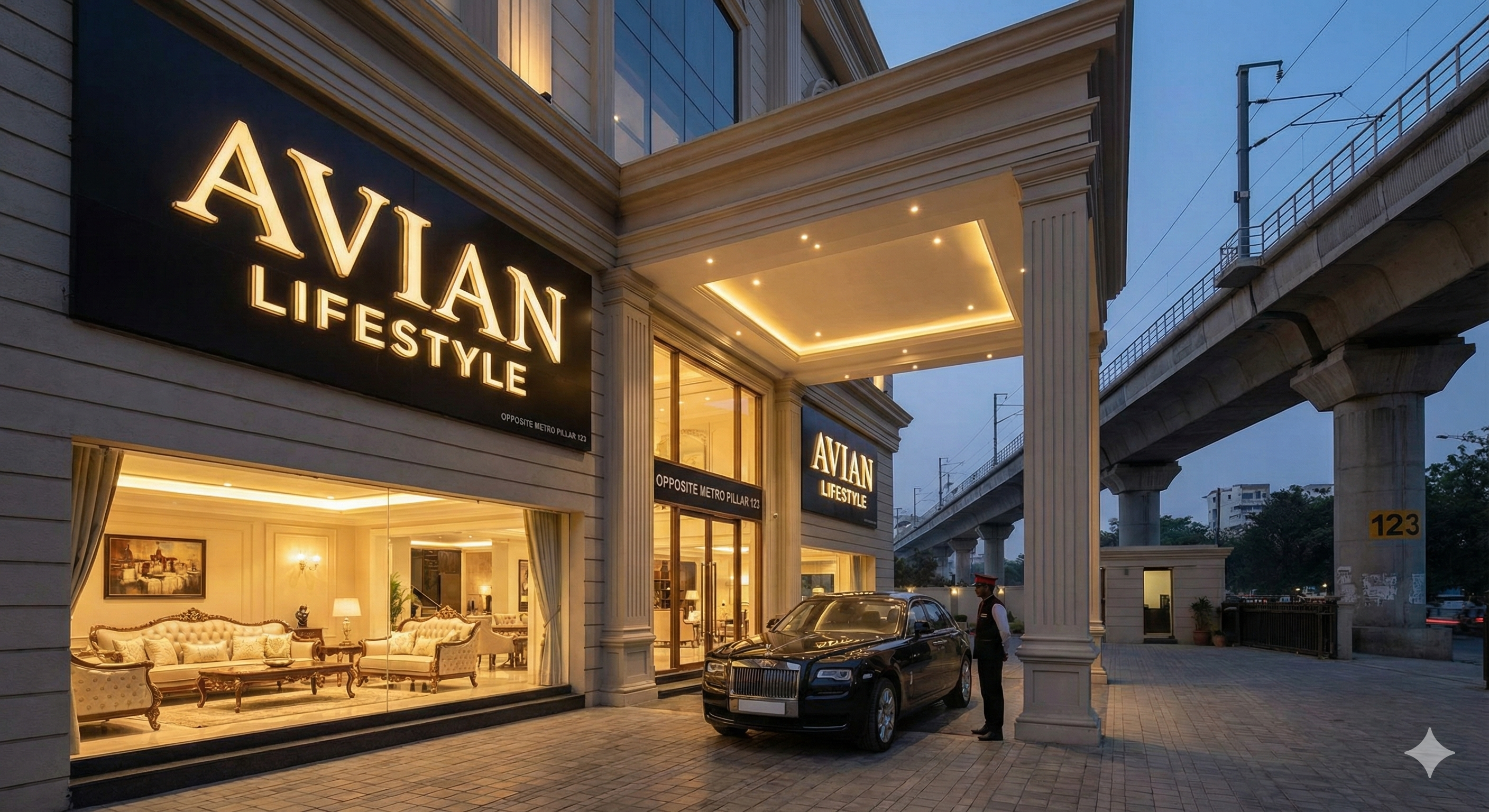 Furniture Shopping at Metro Pillar 123, Sultanpur: The Ultimate Luxury ...