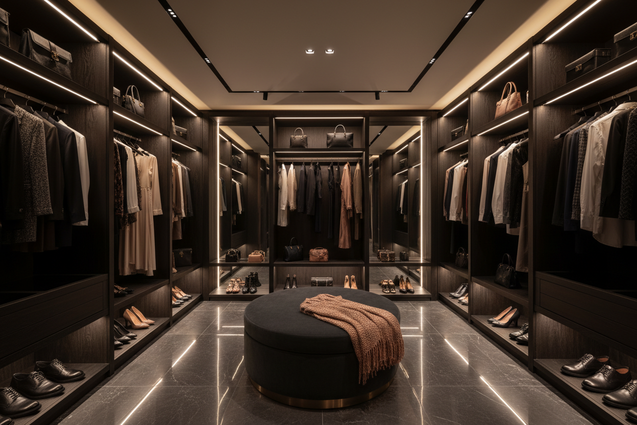 The Closet is the New Lounge: Designing a "Boutique" Wardrobe in 2026 ...