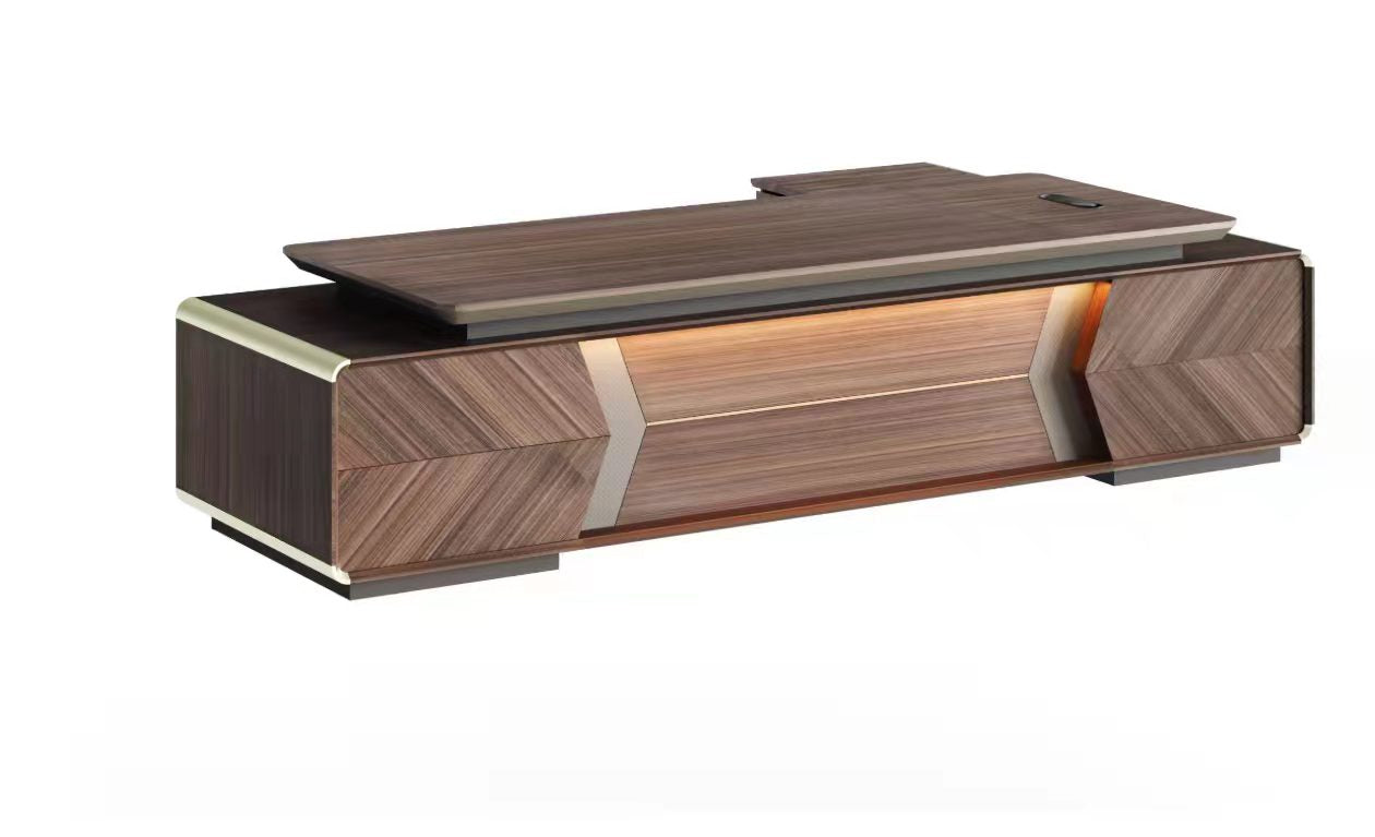Modena Director Desk | Luxury Office Desk Delhi | Avian Lifestyle